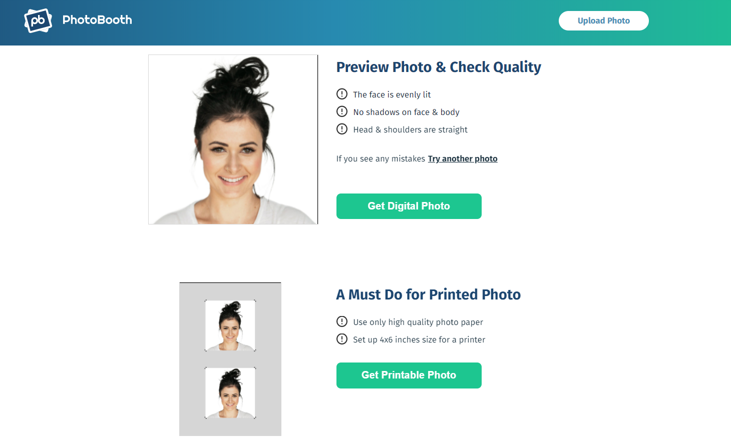 How To Print Passport Photos On 4x6 Paper Free US Template