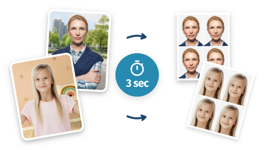 New Zealand Passport Photo Digital Printed Checker Maker